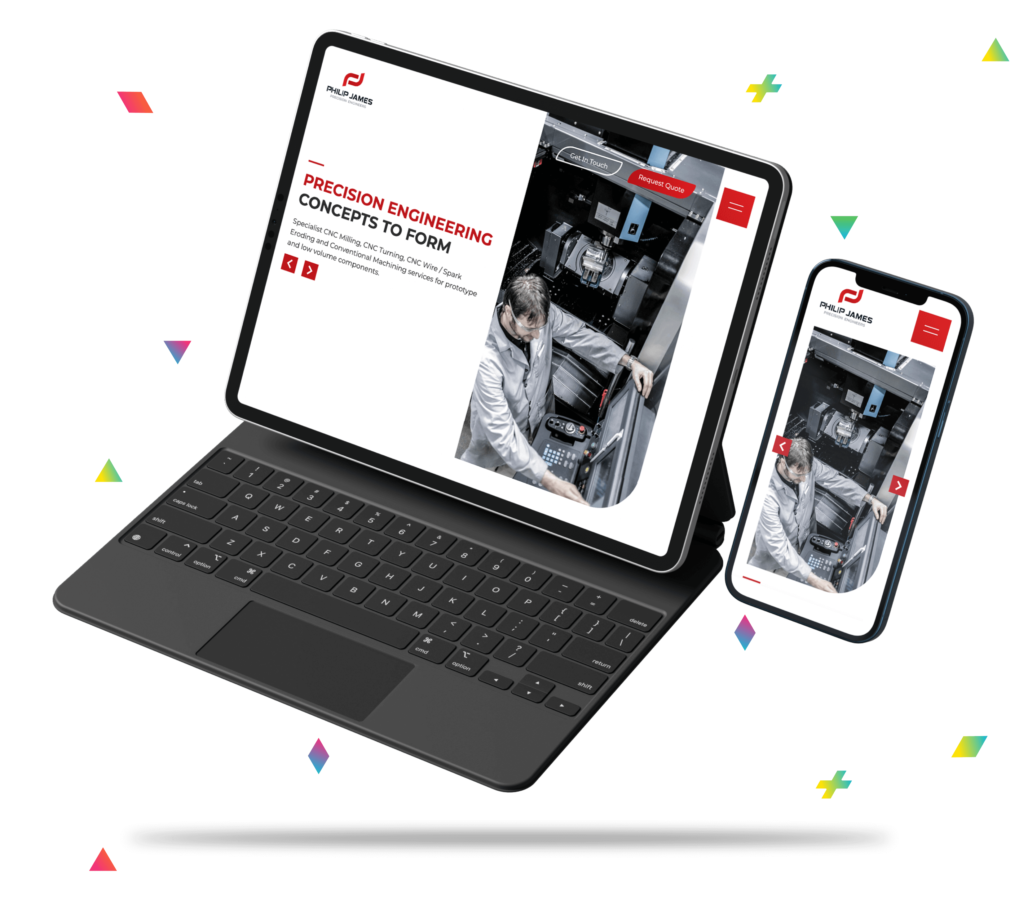 Philip James Engineering - Image Plus Portfolio