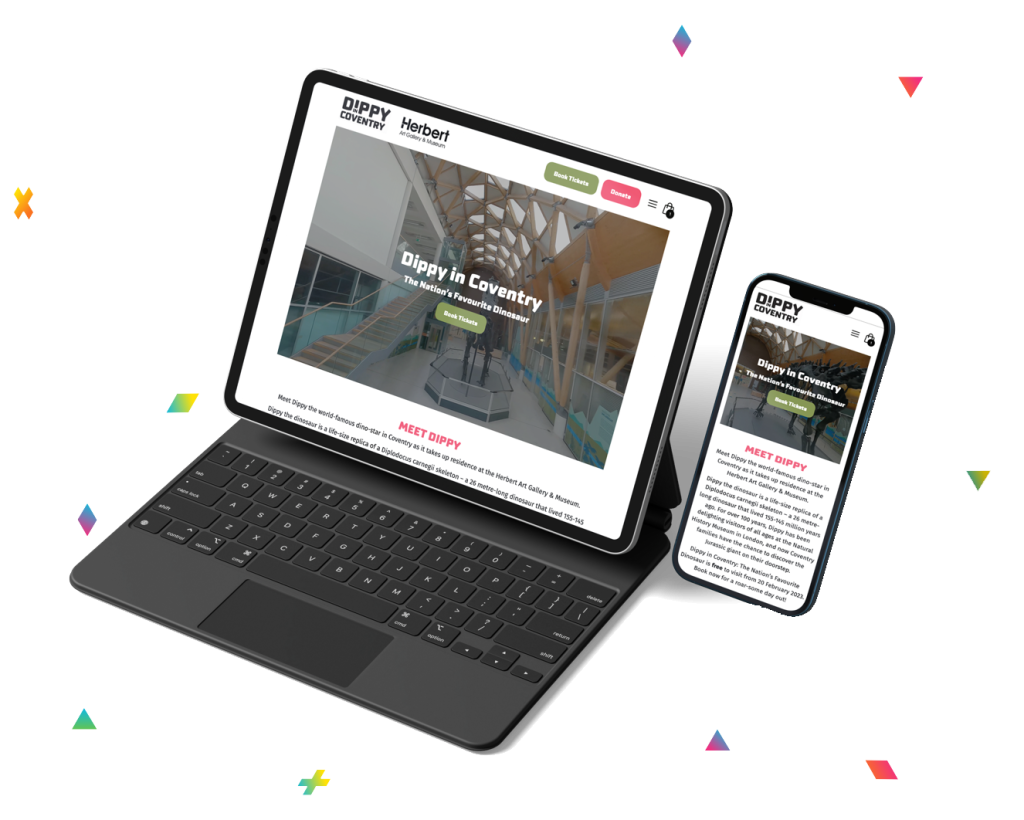 Dippy in Coventry Ticketing System - ImagePlus